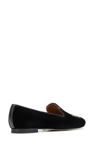 JON JOSEF Gatsby Embroidered Flat