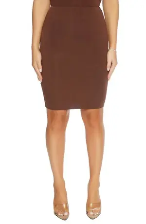 Naked Wardrobe Hourglass Mini Skirt