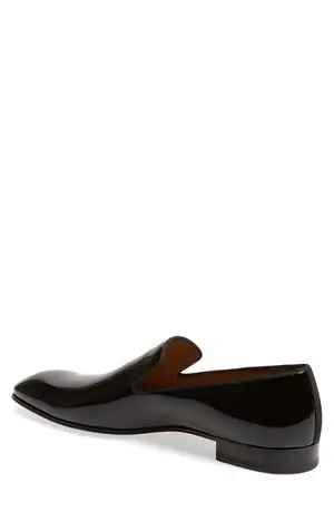 CHRISTIAN LOUBOUTIN Dandelion Venetian Loafer - Black Patent