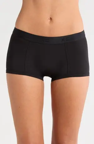 TOMBOYX Stretch Modal Boyshorts Black/white