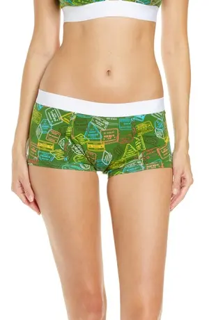 TOMBOYX Stretch Modal Boyshorts Globetrotter