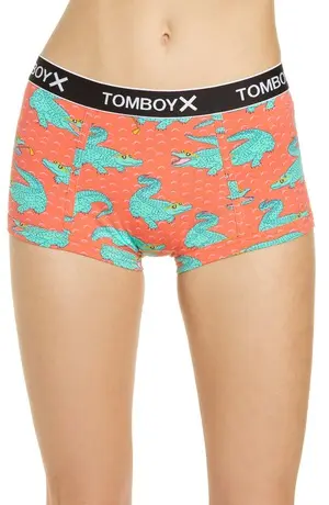 TOMBOYX Stretch Modal Boyshorts Later Gator