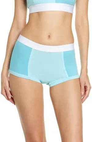 TOMBOYX Stretch Modal Boyshorts Surf Color Block