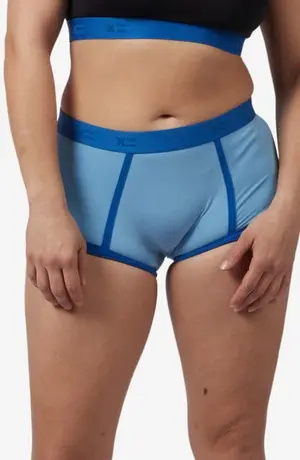 TOMBOYX Stretch Modal Boyshorts - Too Blue