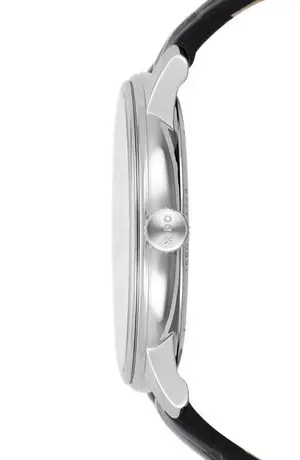 MIDO Baroncelli Heritage Automatic Leather Strap Watch