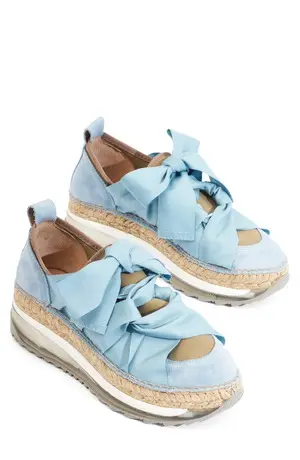 Free People Free People Chapmin Espadrille Sneaker Celeste Blue