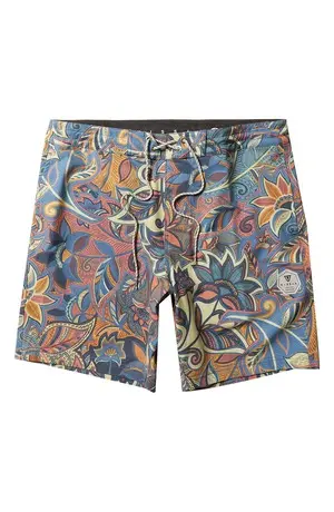 VISSLA Sumbawa Floral Print Board Shorts