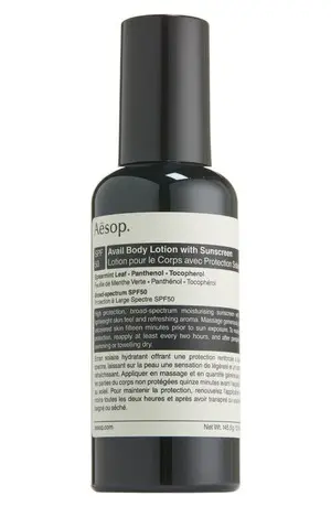 Aesop Avail Body Lotion With Sunscreen