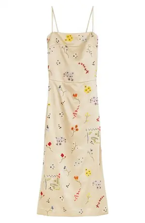 Tory Burch Embroidered Sheath Dress