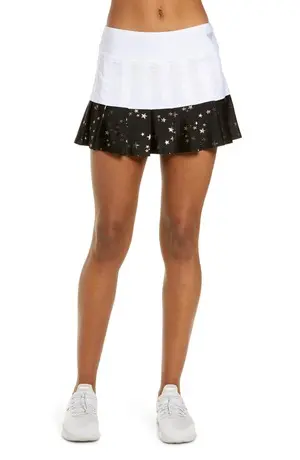 ELEVEN BY VENUS WILLIAMS Border Flutter Tennis Skirt