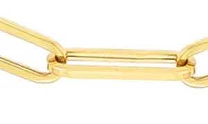 Roberto Coin 18k Gold Paperclip Chain Necklace - Yg