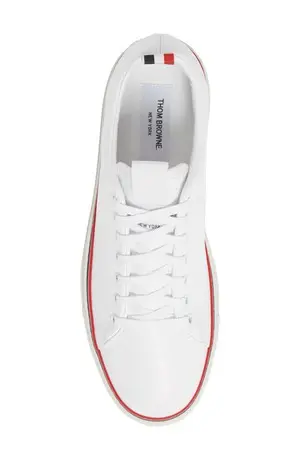 Thom Browne Leather Tennis Sneakers