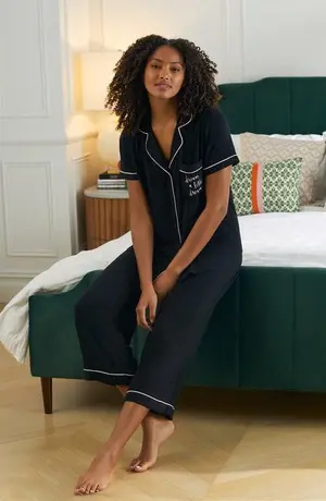 Kate Spade New York Capri Shortsleeve Pajamas