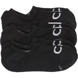 Calvin Klein 3-pack Micro Cushion No-show Socks - Black