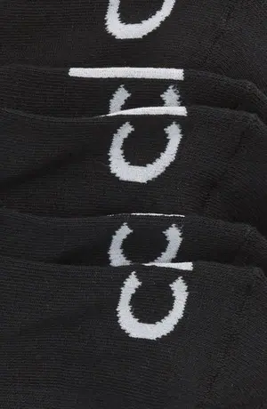 Calvin Klein 3-pack Micro Cushion No-show Socks - Black