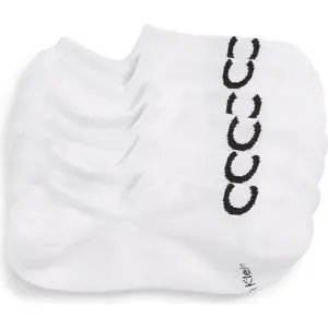 Calvin Klein 3-pack Micro Cushion No-show Socks - White