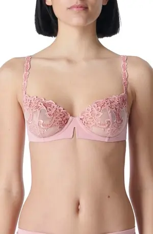 Simone Perele Saga Underwire Demi Bra Verona Pink