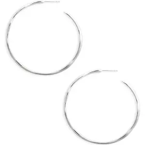 Ippolita Sterling Squiggle Hoop Earrings - Silver