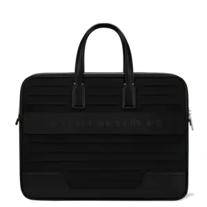 Rimowa Never Still Canvas Briefcase - Black | Editorialist