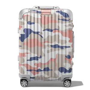 RIMOWA RIMOWA Original Cabin Suitcase Pink Camouflage
