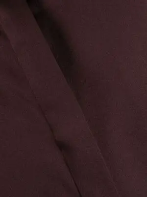 Carine Gilson Long-sleeve Silk Pyjama Top - Red
