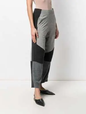 Stella McCartney Colour-block Knitted Trousers