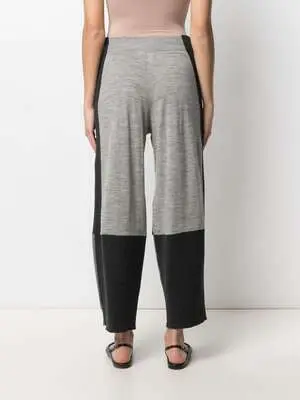 Stella McCartney Colour-block Knitted Trousers