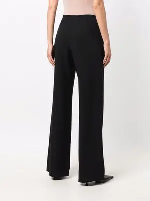 Emporio Armani High-waisted Wide-leg Trousers