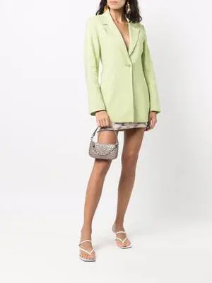 By Far Mini Rachel Chain Shoulder Bag - Grey