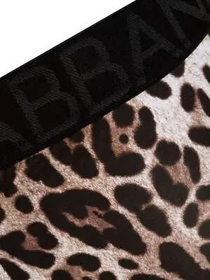 Dolce & Gabbana Leopard-print Boxer Briefs - Neutrals