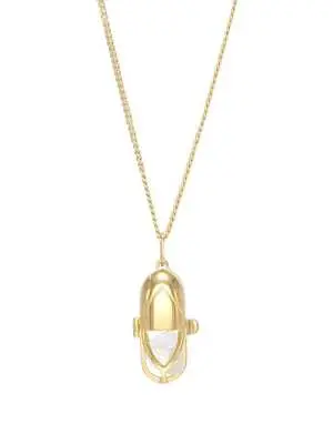 CAPSULE ELEVEN Crystal And Quartz Pendant Necklace - Gold