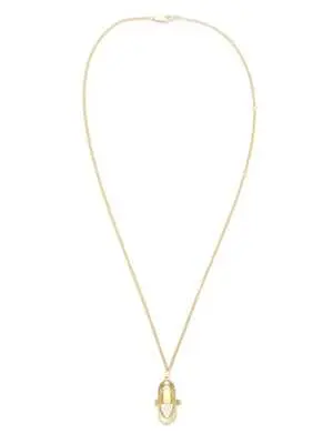 CAPSULE ELEVEN Crystal And Quartz Pendant Necklace - Gold