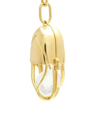 CAPSULE ELEVEN Crystal And Quartz Pendant Necklace - Gold