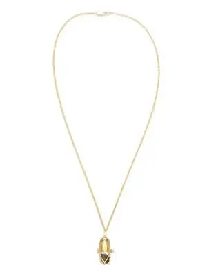 CAPSULE ELEVEN Crystal Pendant Necklace - Gold