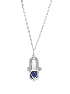 CAPSULE ELEVEN Crystal Pendant Necklace - Silver