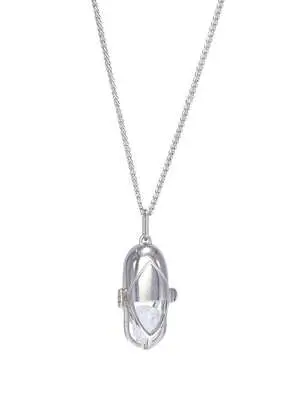 CAPSULE ELEVEN Crystal Pendant Necklace - Silver