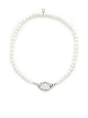 CAPSULE ELEVEN Pearl Necklace - Silver