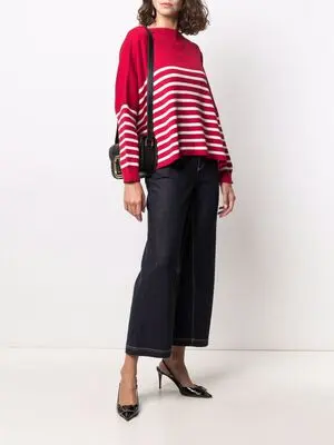 Valentino Garavani Horizontal-stripe Jumper