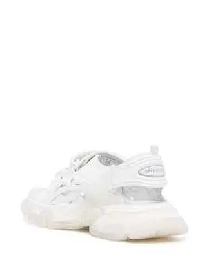 Balenciaga Track Touch-strap Sandals - Black