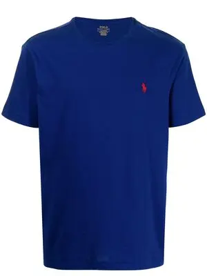 Polo Ralph Lauren Logo-embroidered T-shirt - Blue