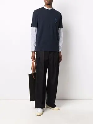 JW Anderson Anchor Patch Cotton T-hirt