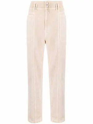 MARANT ETOILE High-rise Straight-leg Jeans