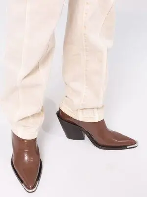 MARANT ETOILE High-rise Straight-leg Jeans