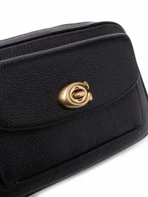 Coach Willow Camera Shoulder Bag - Black | Editorialist