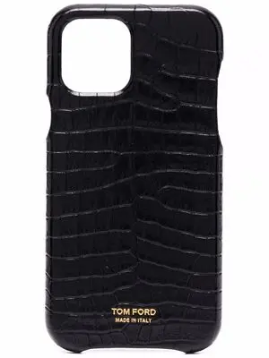 TOM FORD Crocodile-effect Iphone X/xs Case - Black