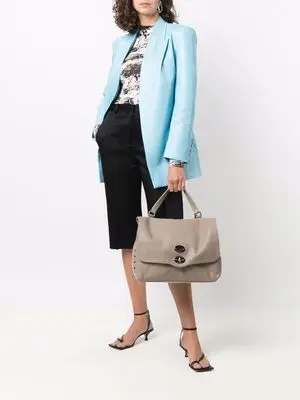 ZANELLATO Pebbled-leather Tote Bag