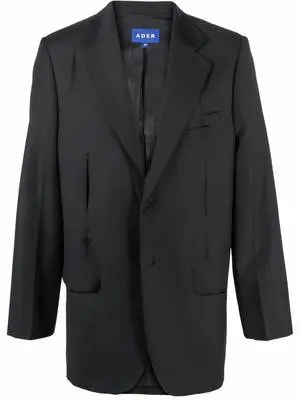 ADER ERROR Wool-blend Distressed Blazer