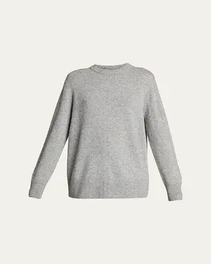 THE ROW Sibem Wool-cashmere Sweater - Grey Melange