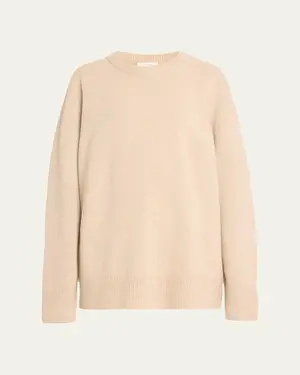 THE ROW THE ROW Sibem Wool-Cashmere Sweater - Sand