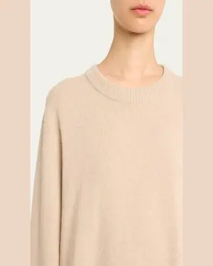 THE ROW Sibem Wool-cashmere Sweater - Sand